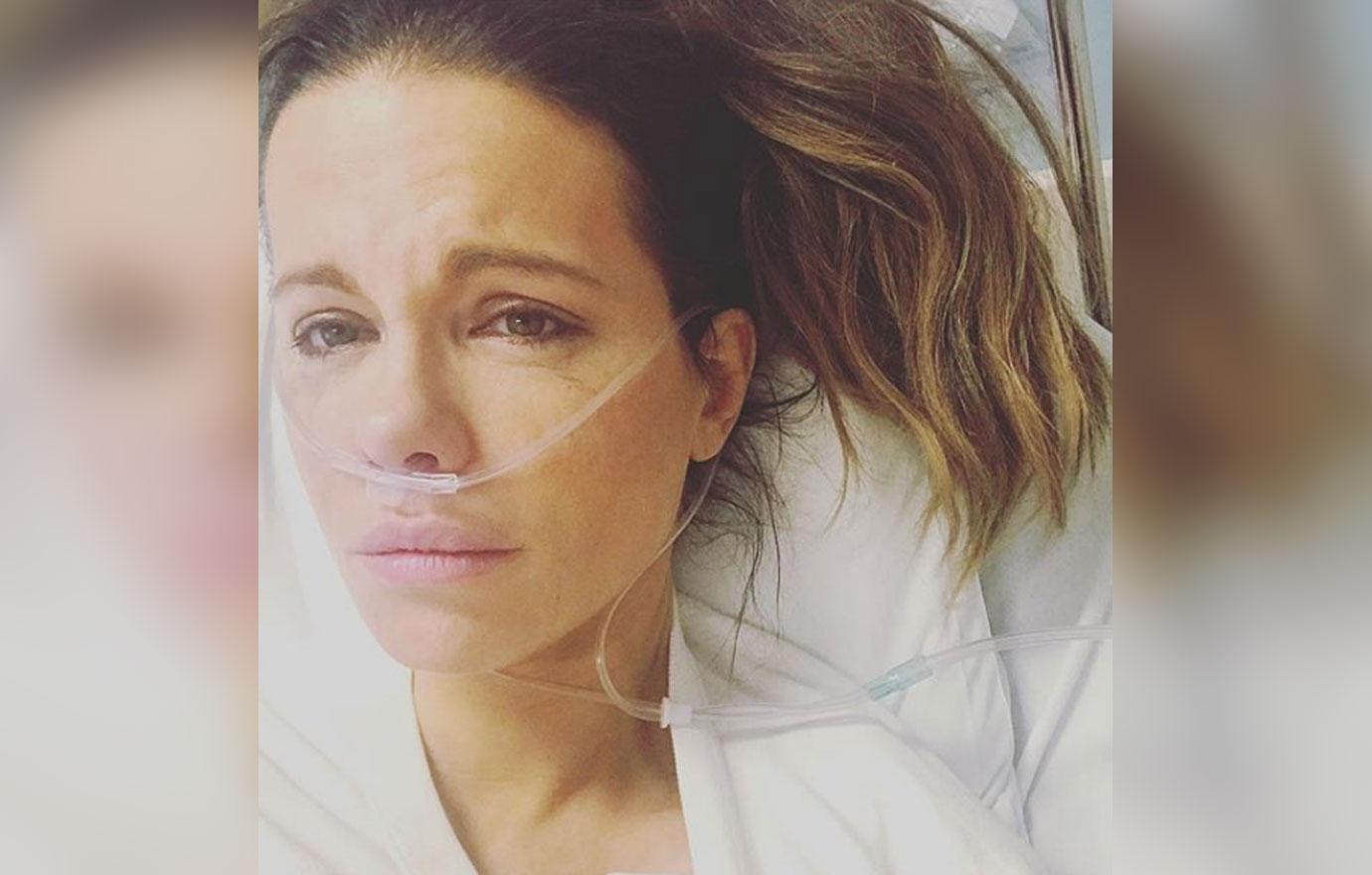 Kate Beckinsale Claps Back After Getting Criticized For Taking Hospital Pic