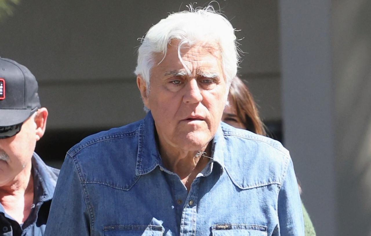 Jay Leno Says He's 'All Right' After Breaking His Wrist In Nasty Fall