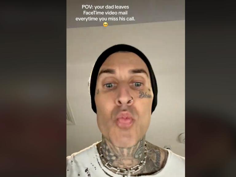 Travis Barker's Daughter Alabama Shares Sweet Tribute For Him: Watch