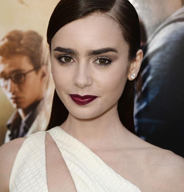 Get Lily Collin's Sleek 'The Mortal Instrument' Premiere Look