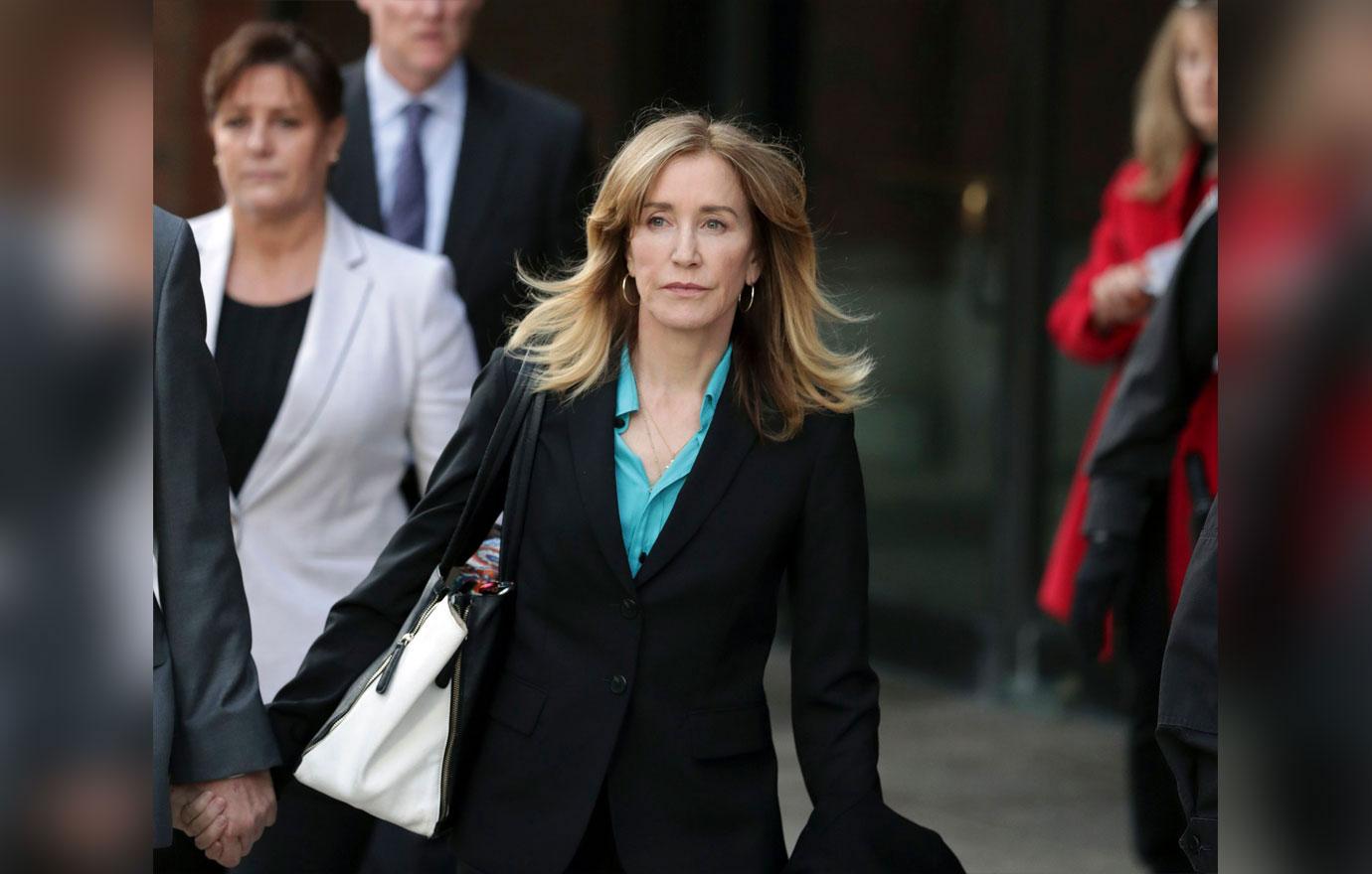 Felicity Huffman Checks Into Prison For College Admissions Case