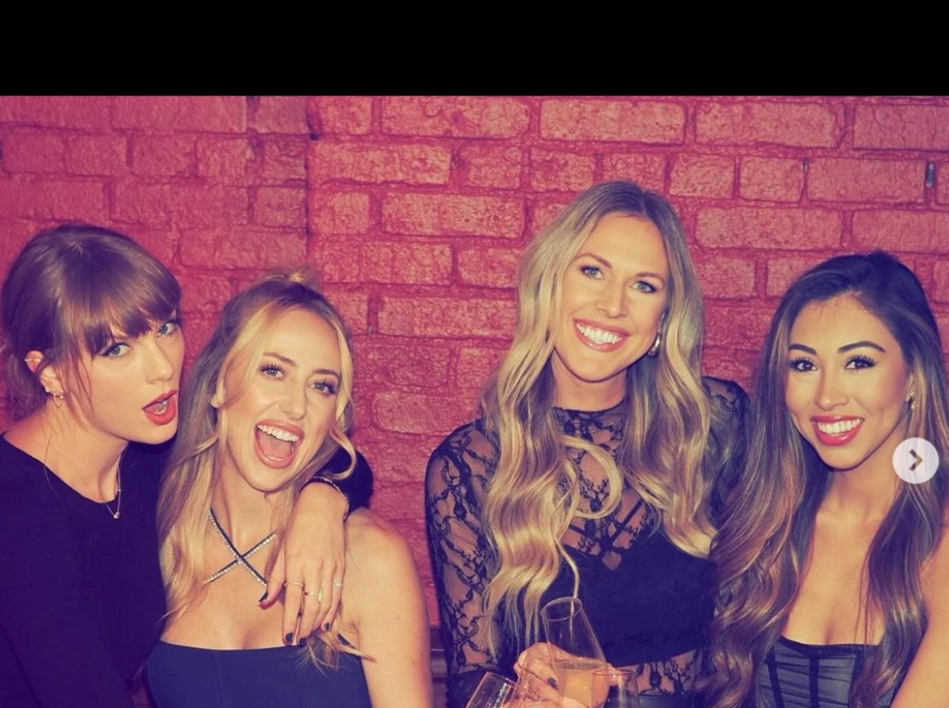 Taylor Swift Stuns In Metallic Green Gown At 2024 Golden Globes: Photo