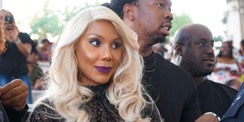 Tamar Braxton Goes Near Naked To Show Off Massive New Tattoo