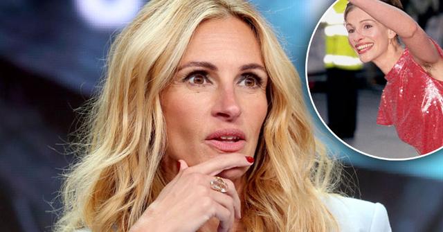 Julia Roberts Explains Her Iconic Hairy Underarm Photo On 'Busy Tonight'