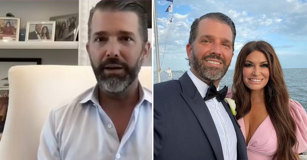 Donald Trump Jr. Displays Photo Of Kimberly Guilfoyle During Livestream