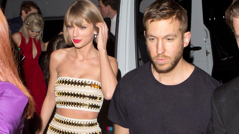 Calvin Harris Parties With Taylor Swift And More Stars Out At Grammy ...