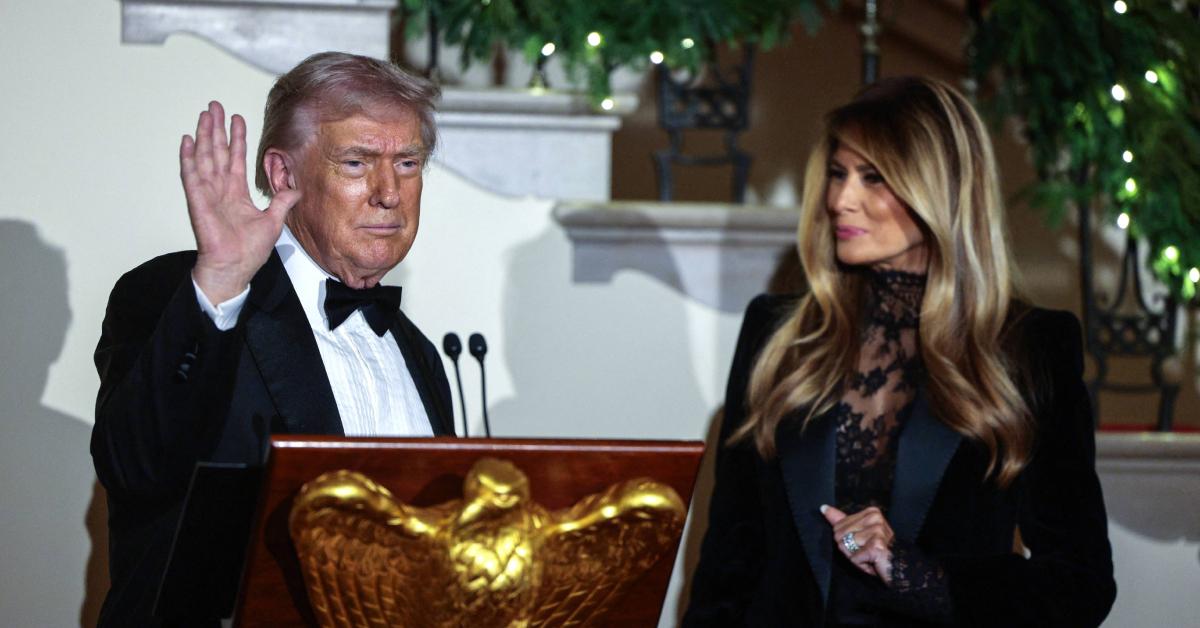 Donald Trump Has 'Hard Time Walking Down Stairs' In Slow-Motion Video