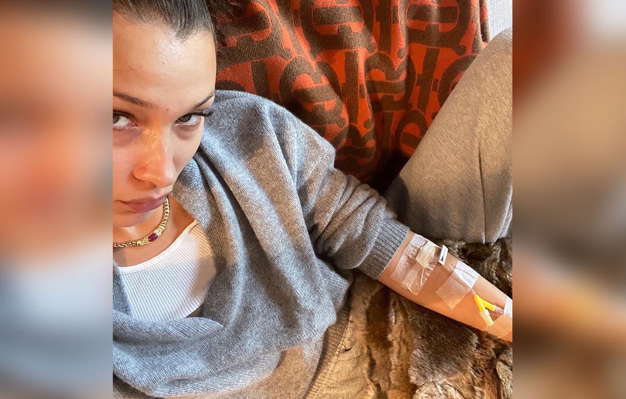 Bella Hadid Shares Crying Selfies In Mental Illness Post