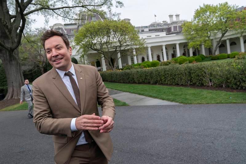 Jimmy Fallon Jokes Donald Trump Couldn't Afford Chick-Fil-A In Atlanta