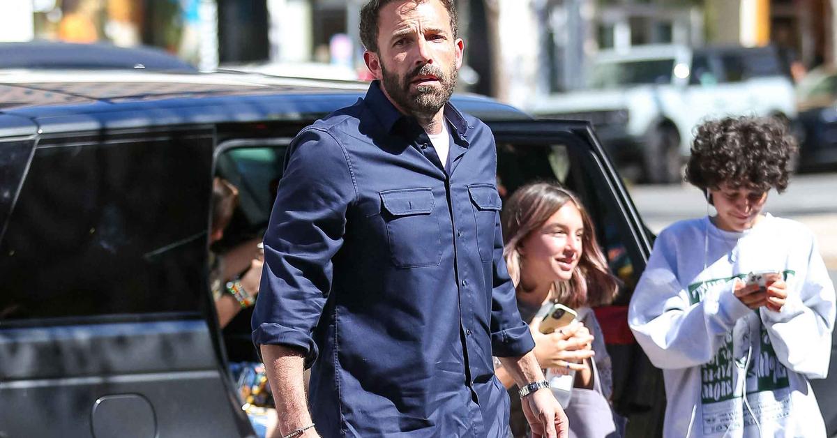 Ben Affleck Appears Tired Amid Housing Debacle With Jennifer Lopez