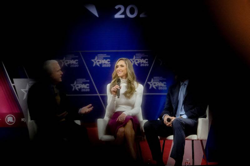 Lara Trump Slammed For Drinking Wine In Front Of Crying Kid: Watch