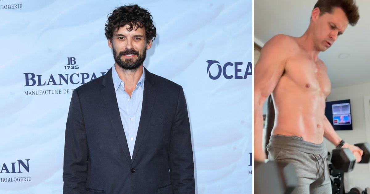 One Tree Hill's Austin Nichols Shows Off Abs While Working Out: Watch