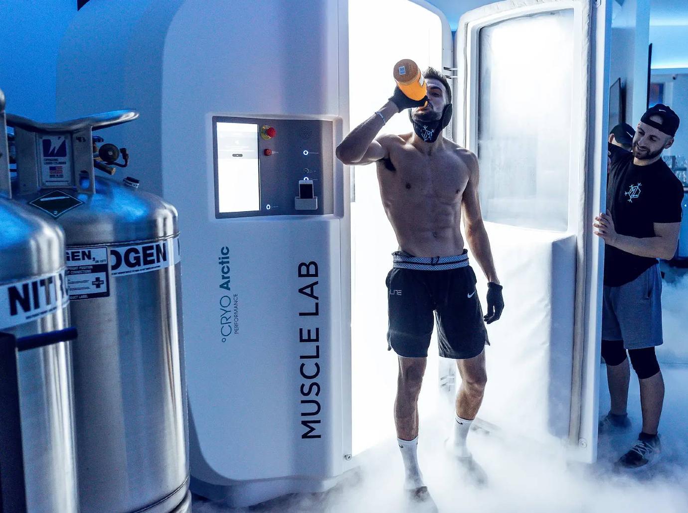 Experience Cryotherapy, Cupping, IV Therapy, More At Muscle Lab