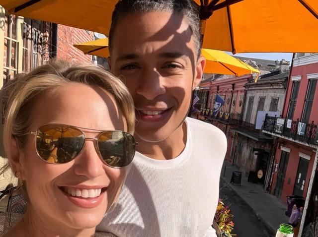Amy Robach & T.J. Holmes React To Rob Marciano's ABC News Firing