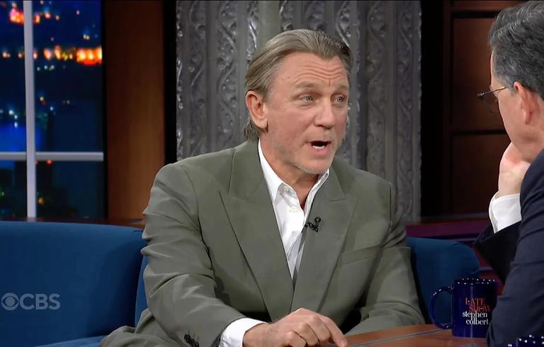 Daniel Craig Scolds Stephen Colbert For Mispronouncing His Name