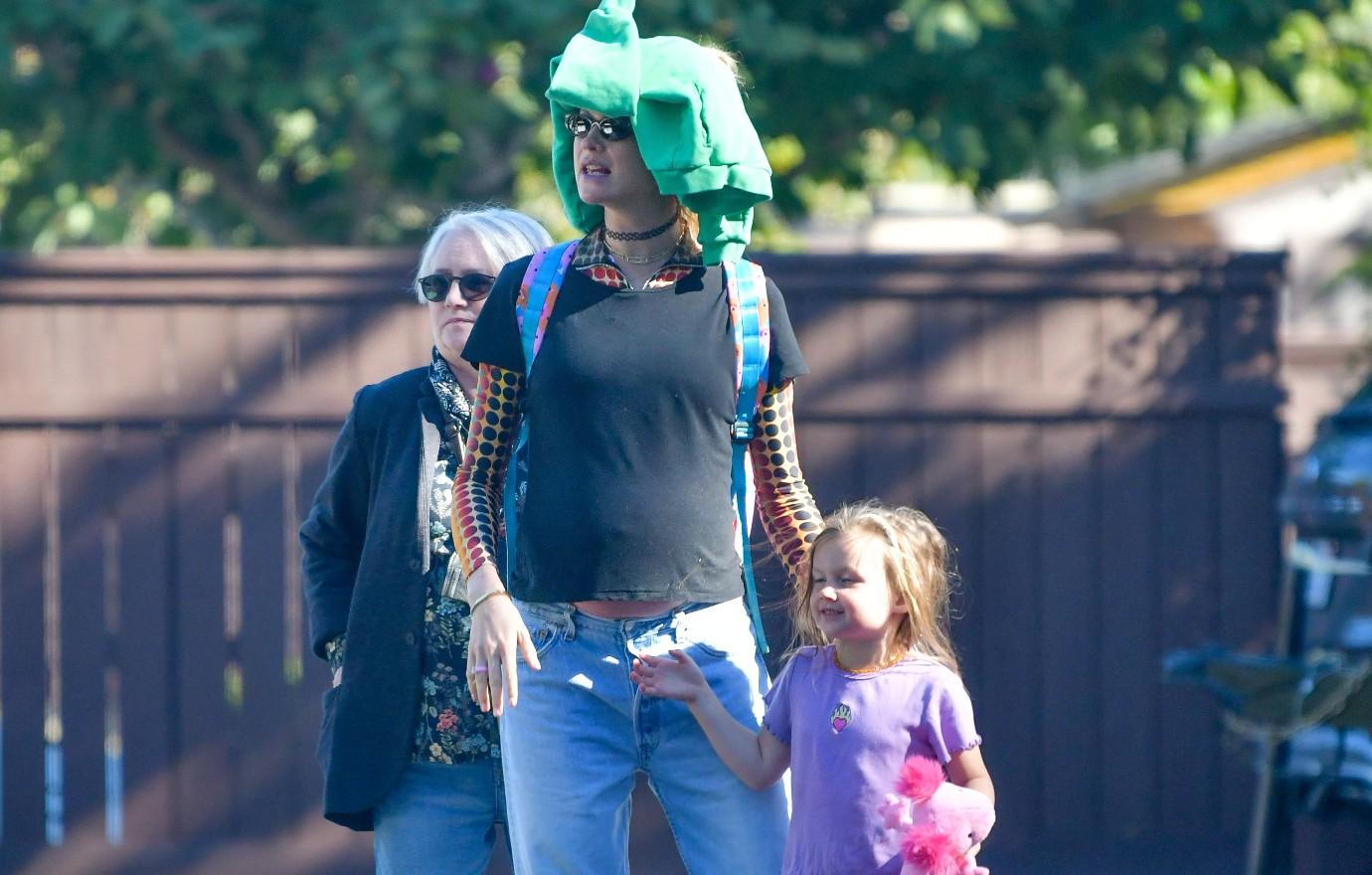 Adam Levine Holds Hands With Daughter After His Sexting Scandal