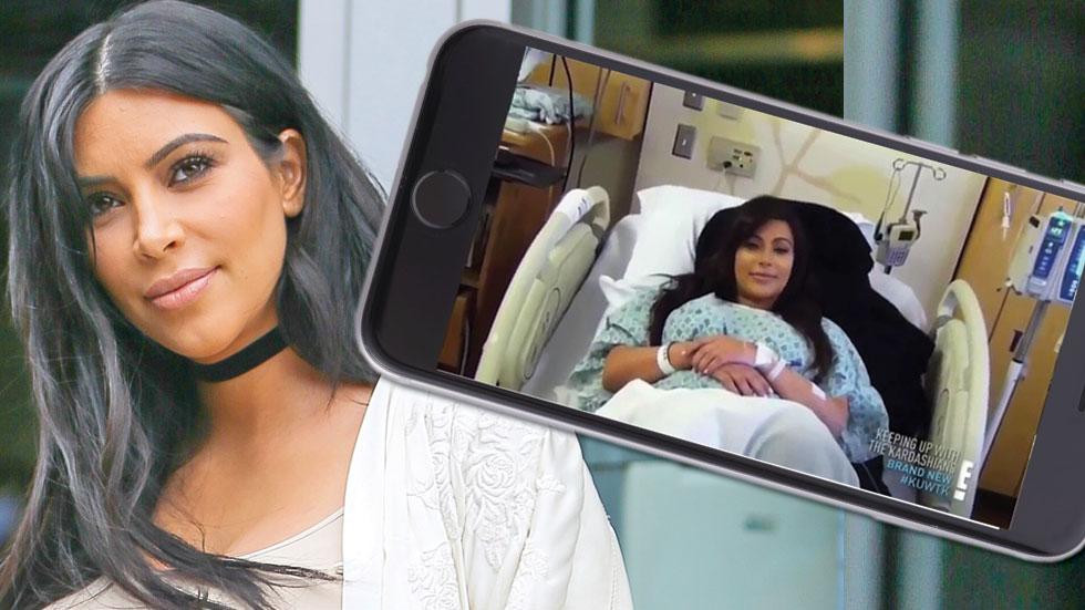Baby's First TV Debut! Kim Kardashian To Live Stream Birth On Her App