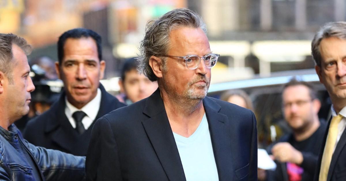 Matthew Perry Looks Exhausted In First Sighting In Months