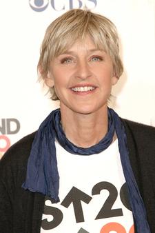 Ellen the Blushing Bride!