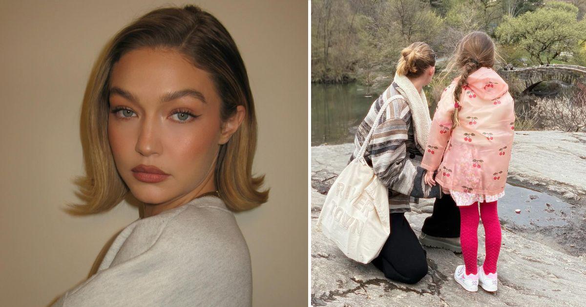 Gigi Hadid Shows Off Beach Body In Photo Dump With Daughter Khai