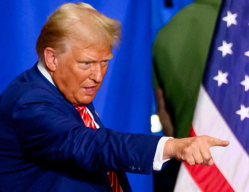 Donald Trump Called Out For Wearing Too Much Bronzer At 2024 Debate