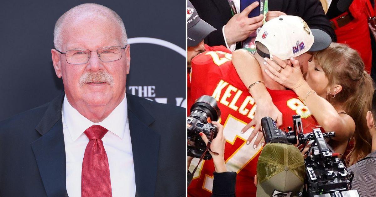 Travis Kelce Is The 'Waterboy' For Taylor Swift, Jokes Coach Andy Reid