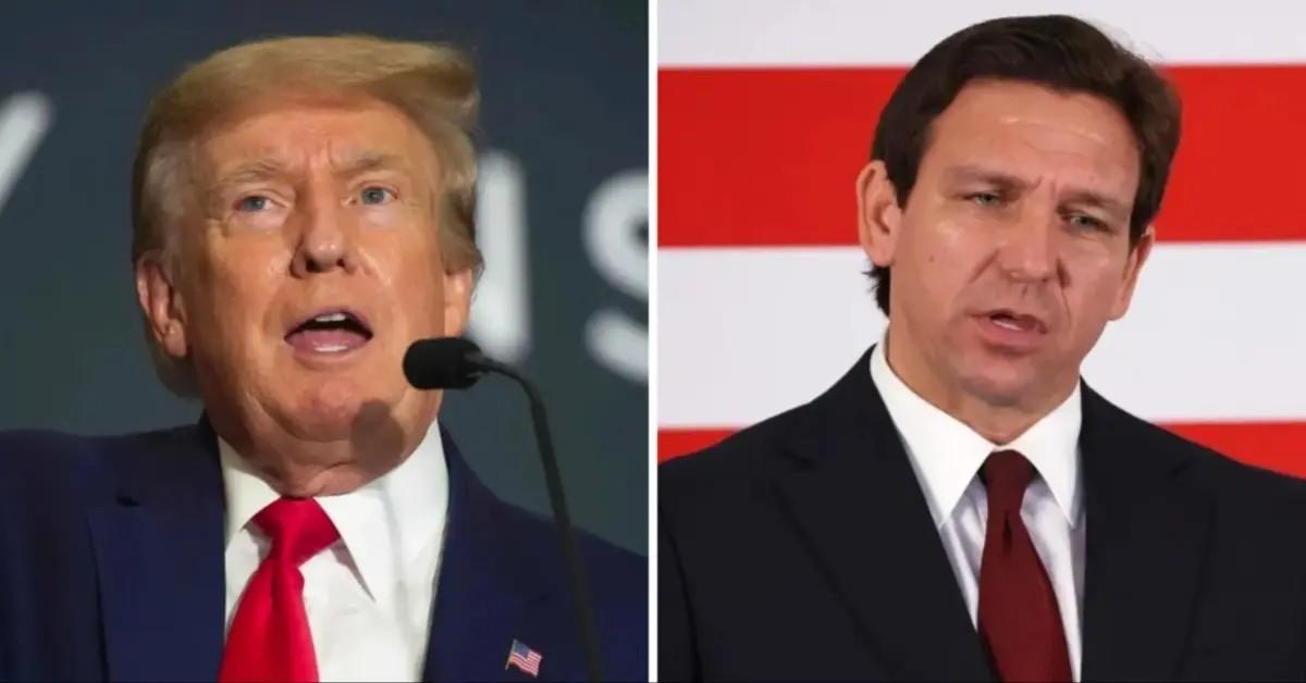 Donald Trump 'Is Going to Be Not Happy' About Ron DeSantis' Time Cover