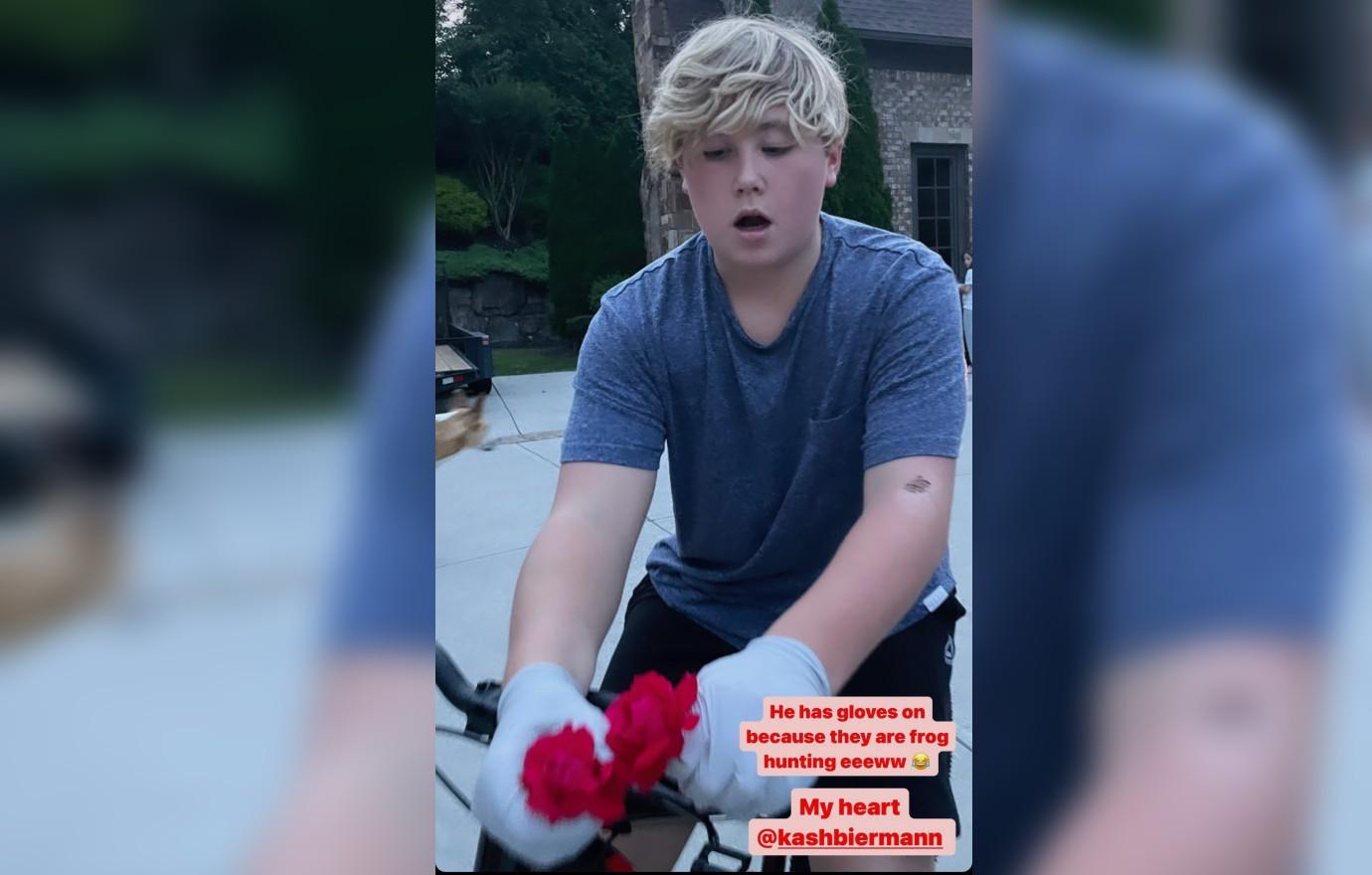 Kim Zolciak Bonds With Son Kash After Kroy Biermann's Claims