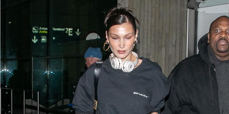 Bella Hadid Sports Some Elon Musk Merch While In Paris