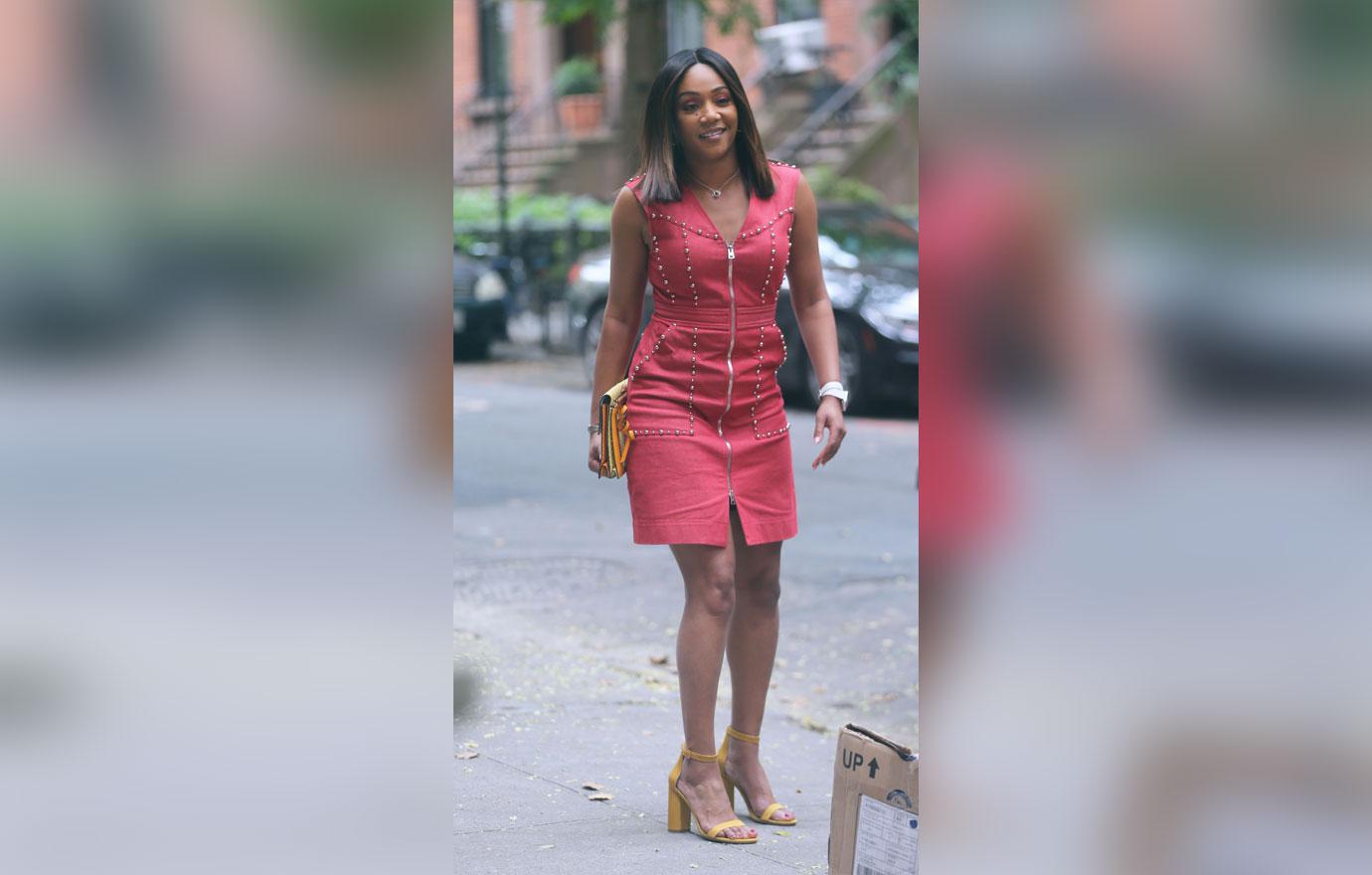 [Tiffany Haddish] Shows Off Her Dance Moves On The Set Of 'The Last OG'