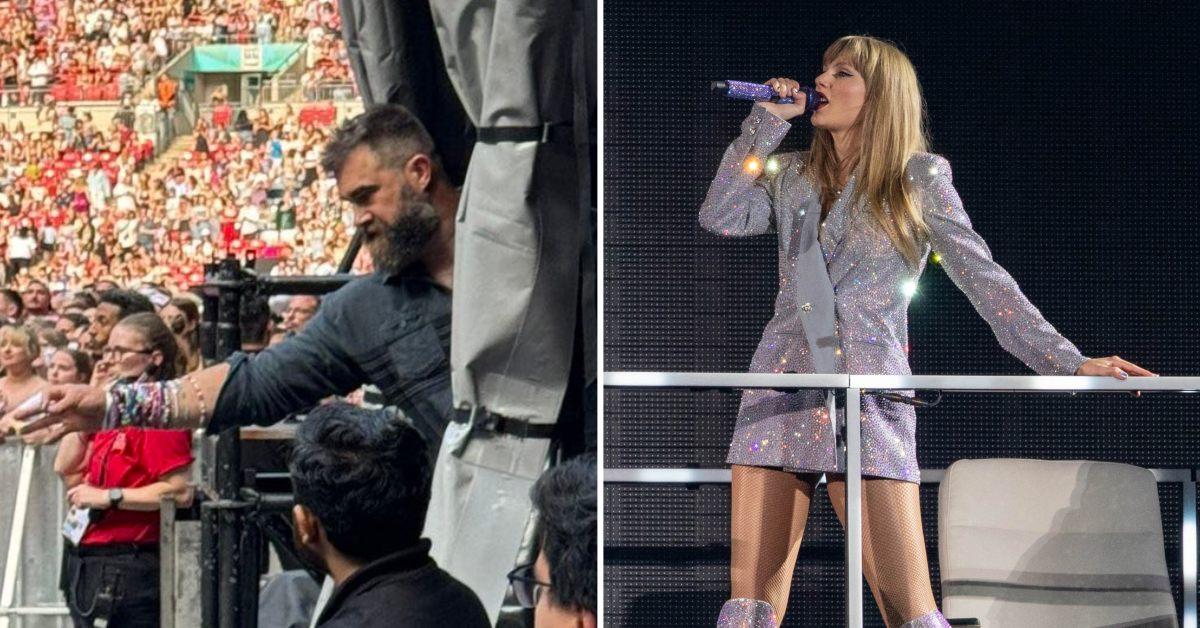 Travis, Jason, Kylie Kelce Attend Taylor Swift's London Concert: Photo