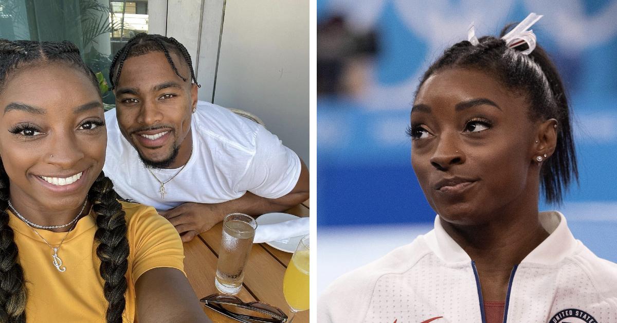 Simone Biles' Boyfriend & Biological Mother Show Their Support
