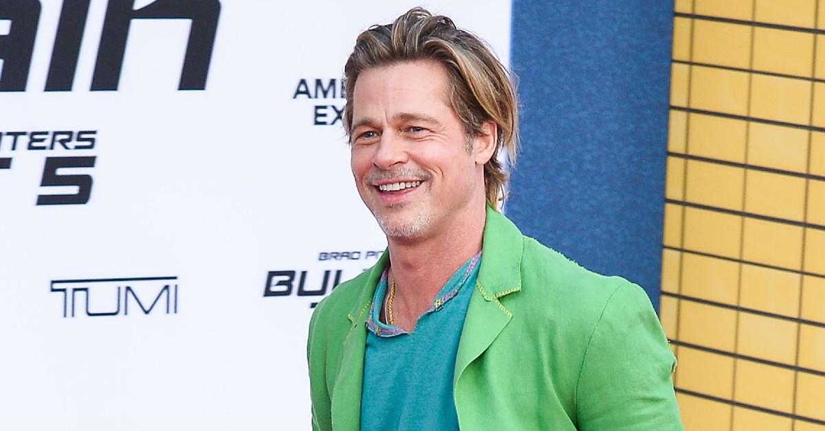 Brad Pitt All Smiles During 'Bullet Train' Promotional Event