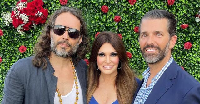 Kimberly Guilfoyle & Donald Trump Jr. Hang Out With Russell Brand: Pic