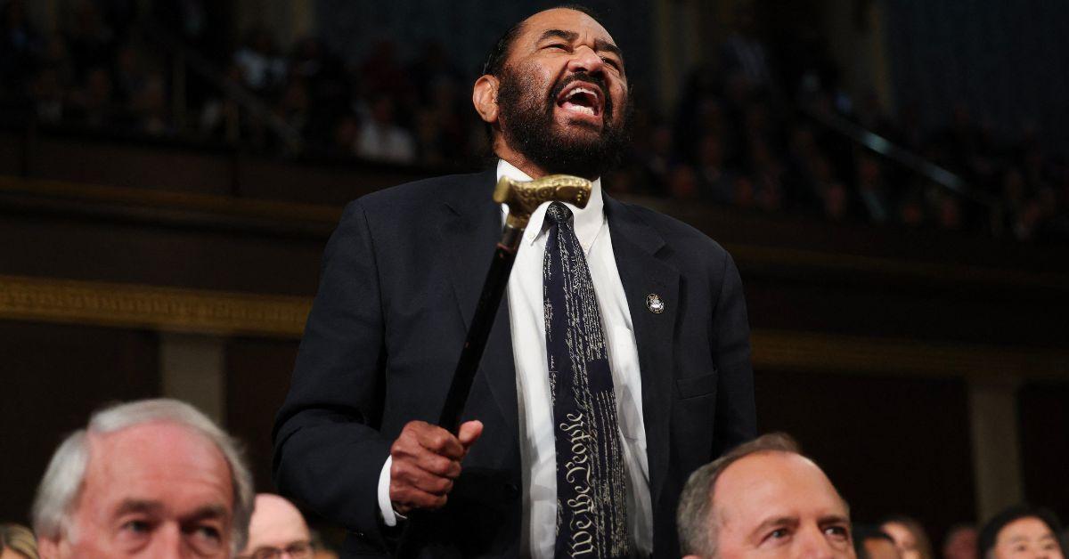 Democrats Used 'Bingo' Signs To Protest Donald Trump's Speech