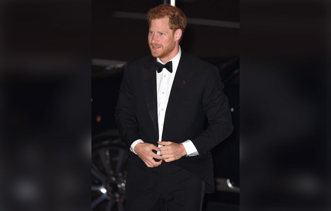 Prince Harry Makes First Appearance Since Returning From Honeymoon