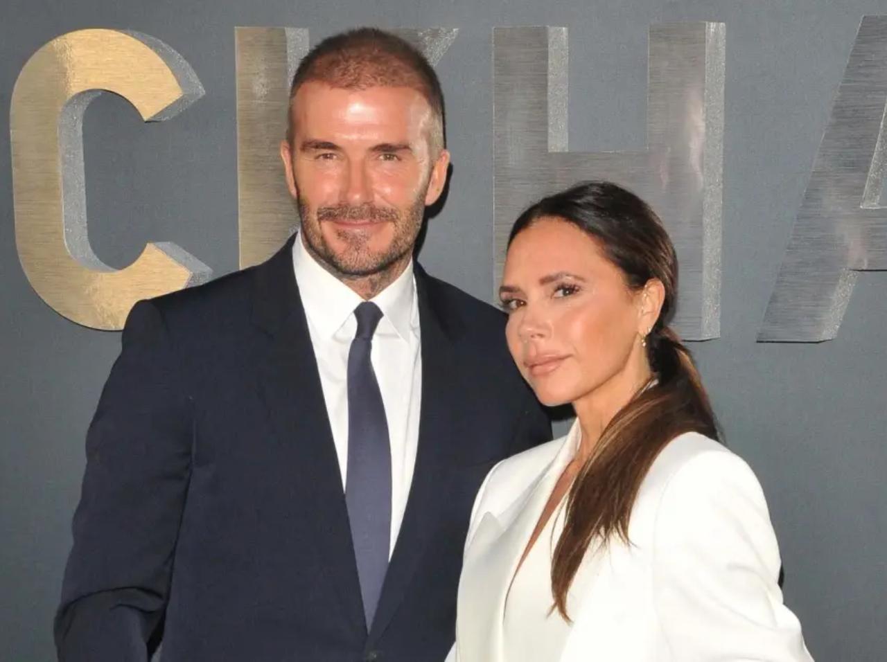Victoria Beckham Shows Off Husband David's Fit Abs In Shirtless Photo