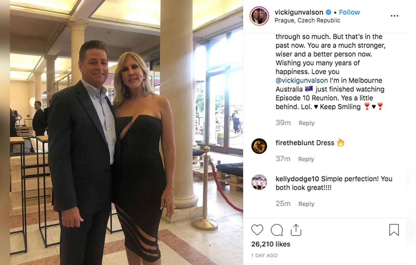 'RHOC': Vicki Gunvalson Wears Revealing Outfit During Prague Vacation