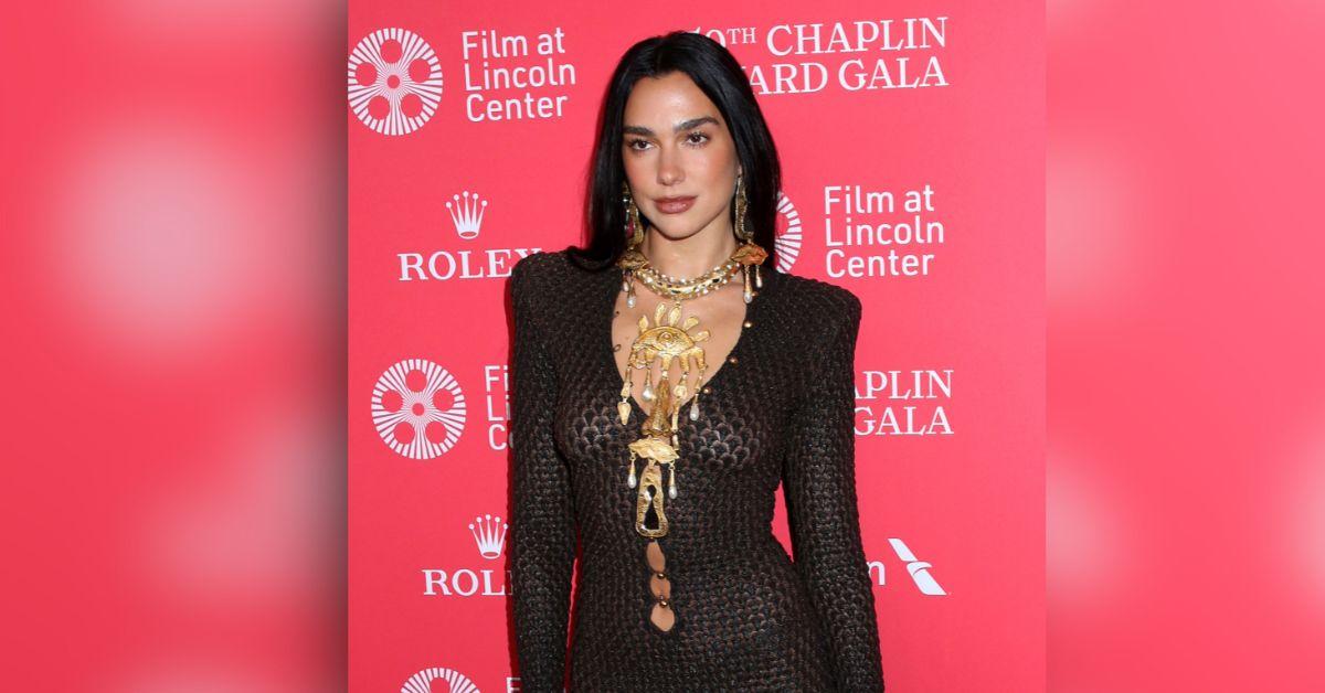 Braless Dua Lipa Flashes Her Thong In Risque Ensemble At NY Event