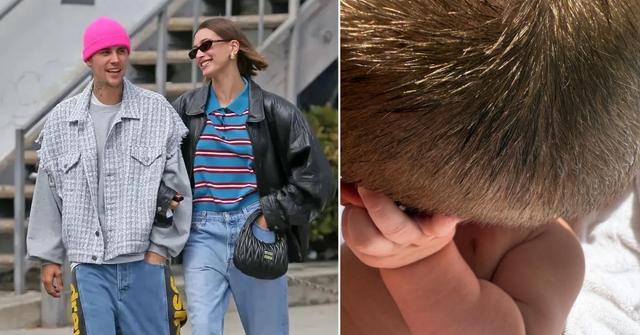 Justin Bieber Gives Son Jack, 7 Months, Kisses In Cute New Photos