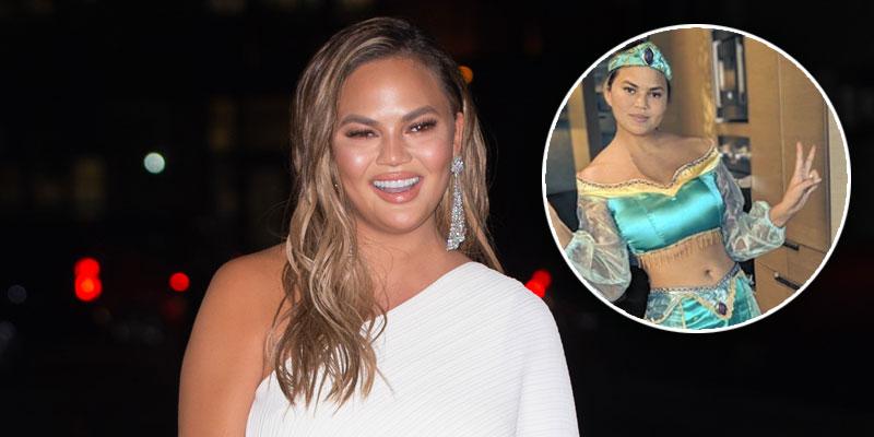 Chrissy Teigen Shows Off Her Abs Months After Having A Baby
