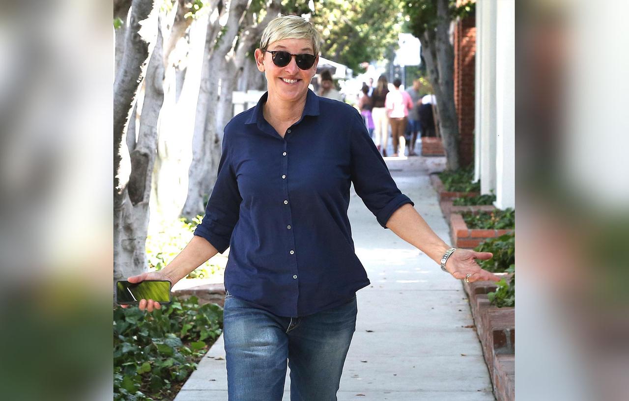 Ellen DeGeneres Unveils Shaved Head & Silver Strands After Disaster Dye Job