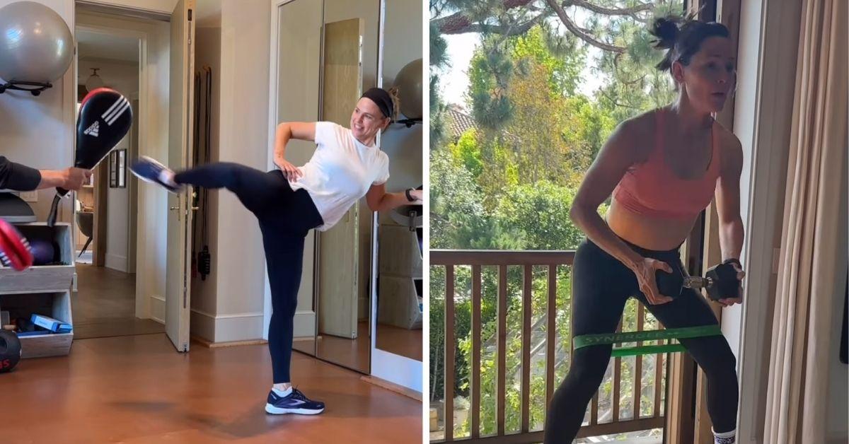 Jennifer Garner Turns Up The Heat In Intense Workout Video: Watch