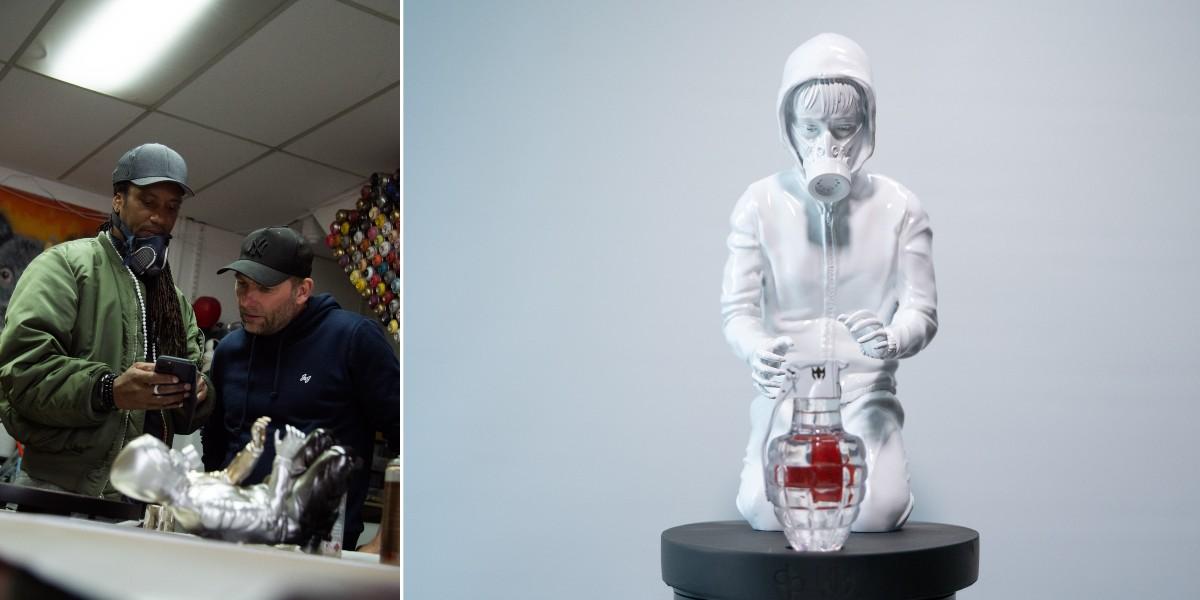 Dan Pearce, Maxim Team Up For Powerful Pandemic Art Project