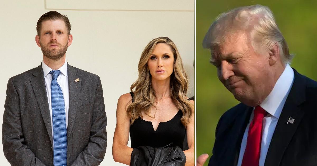 Eric Trump & Wife Enjoyed Dinner With Pals Before Donald's Arrest