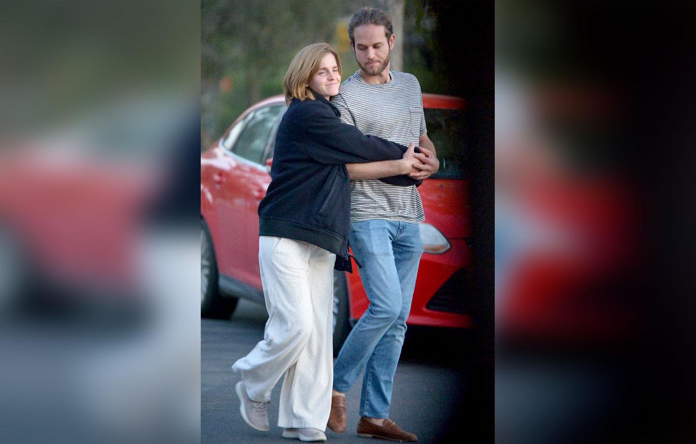 Emma Watson, Beau Leo Robinton Pack On PDA During Los Angeles Walk: Photos