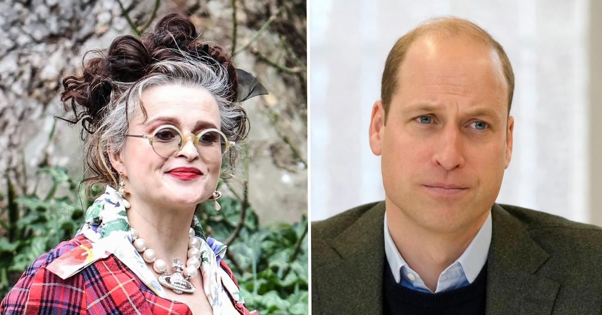 Helena Bonham Carter Asked Prince William To Be Child's Godfather