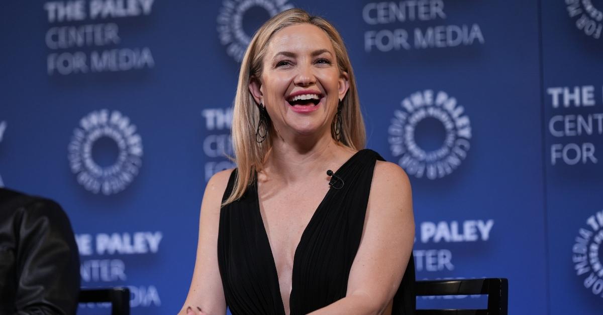 Kate Hudson Wears Dress With Plunging Neckline To Event: Photos