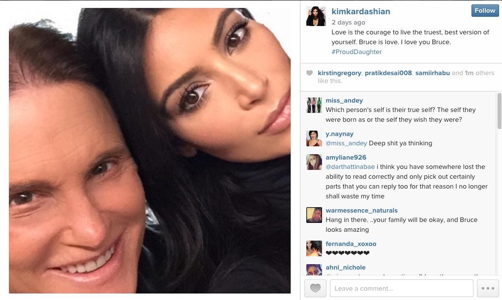 Read All Of The Kardashians’ Messages Of Support For Bruce Jenner