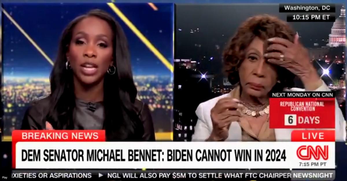 Maxine Waters, 85, Adjusts Wig Live On CNN In Viral Moment